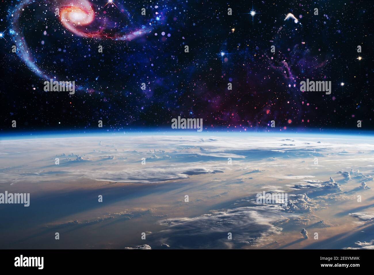 Stellar nebula and cosmic dust, cosmic gas clusters and constellations ...