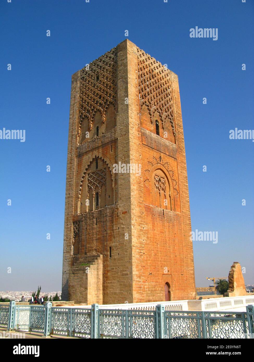 The Hassan Tower in the center of Rabat, Morocco Stock Photo - Alamy