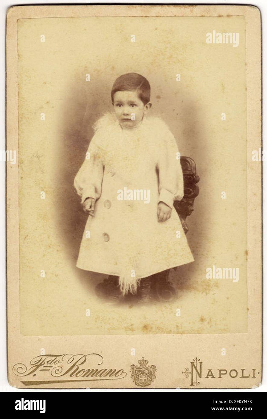 Little boy about 2 years old, Naples, Italy 1860 ca. 04 Stock Photo - Alamy