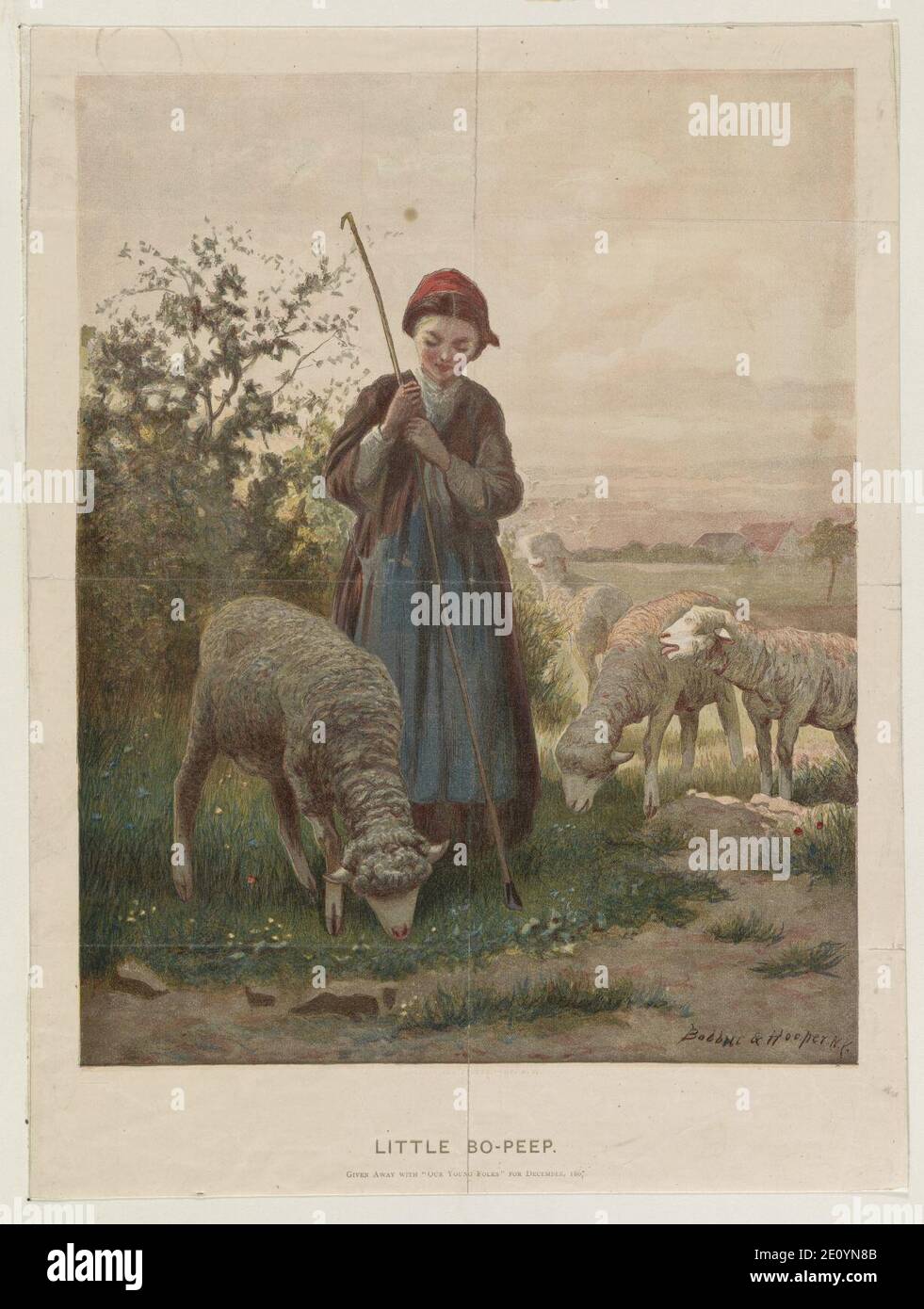 Little bo peep hi-res stock photography and images - Alamy