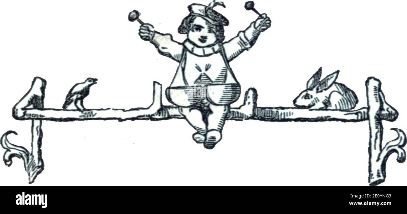 Little Ellie and Other Tales (1850) - p.5a Stock Photo - Alamy