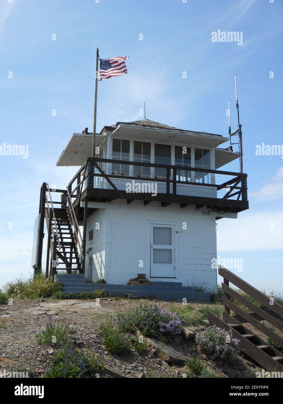 Little Guard Lookout on the Idaho Panhandle National Forest ...