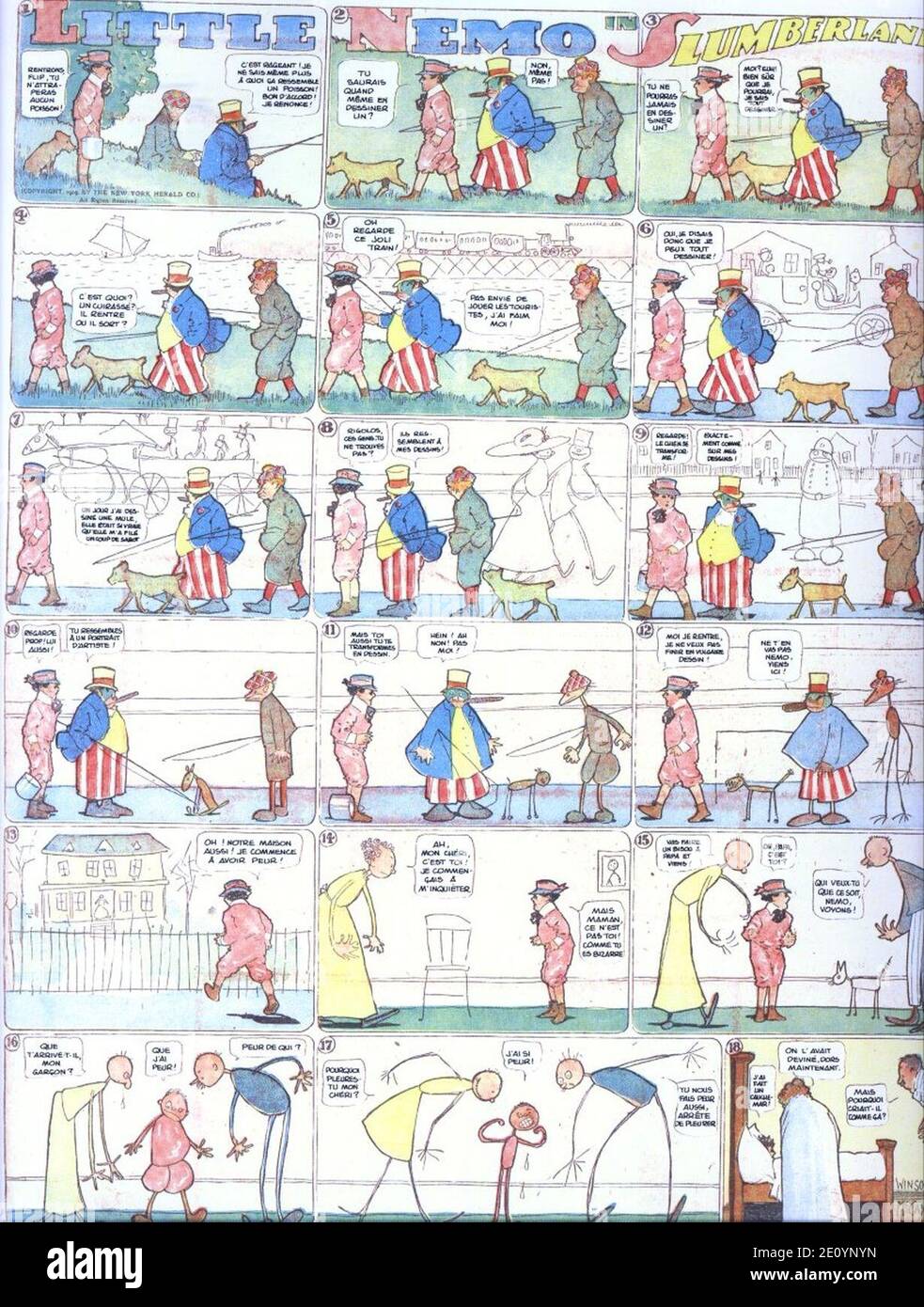 Little Nemo drawing Stock Photo - Alamy