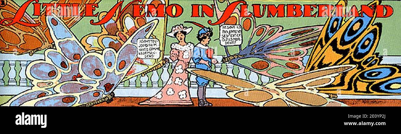 Little Nemo title Stock Photo - Alamy