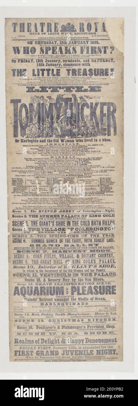 Little Tommy Tucker Stock Photo - Alamy