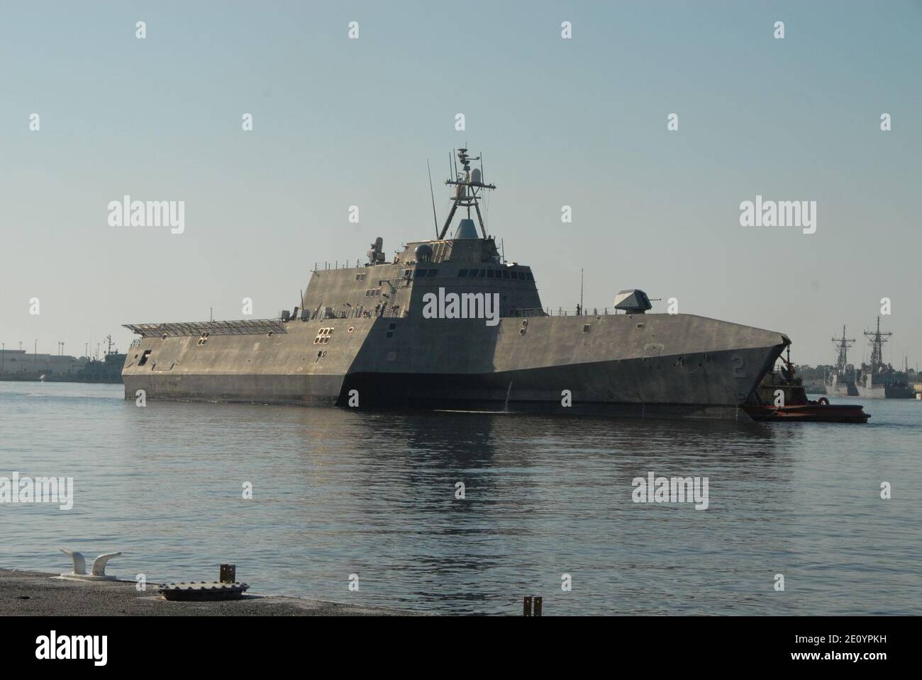 Littoral combat ship USS Independence (LCS-2 Stock Photo - Alamy