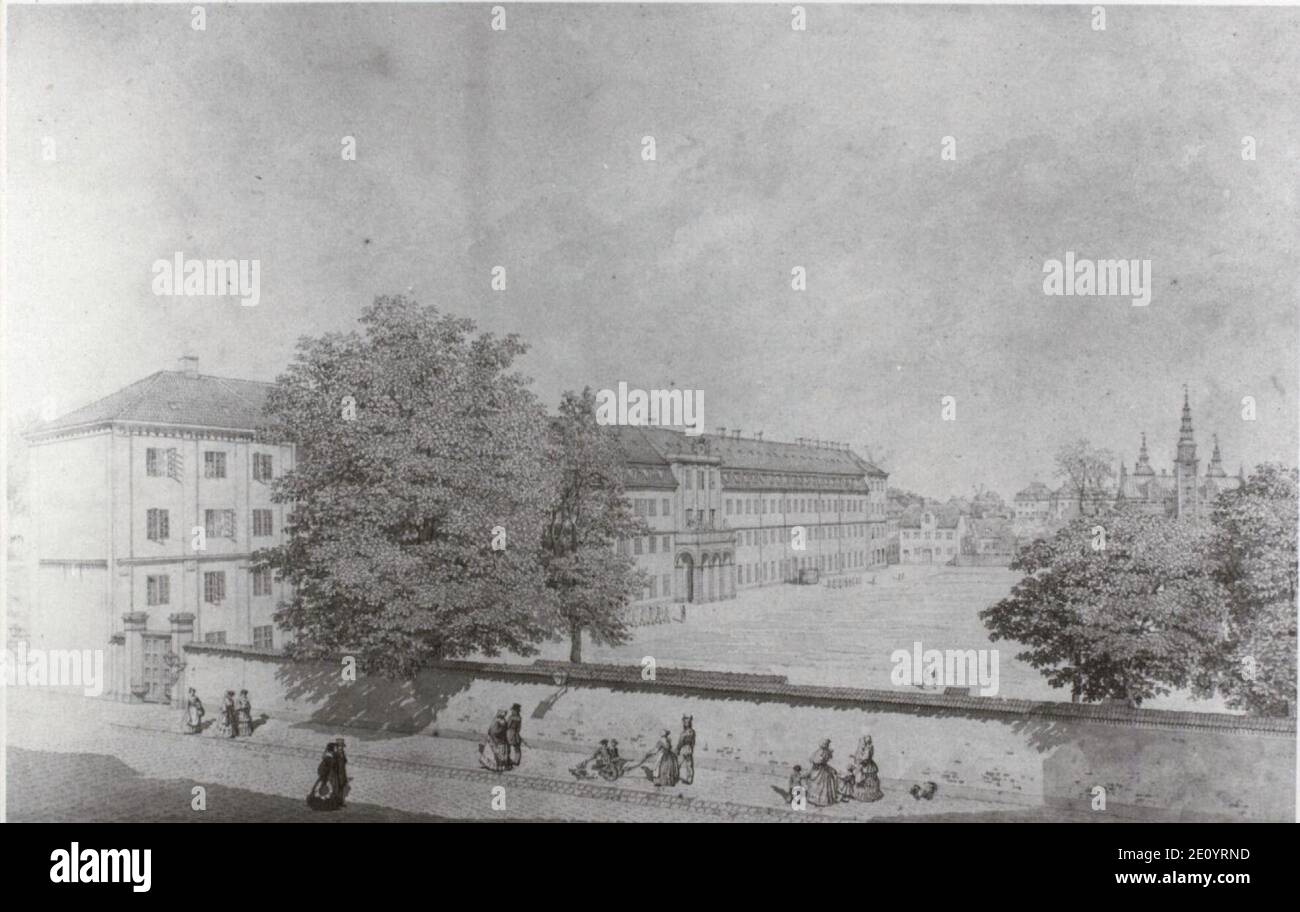 Livgardens Kaserne set fra Gothersgade Stock Photo - Alamy