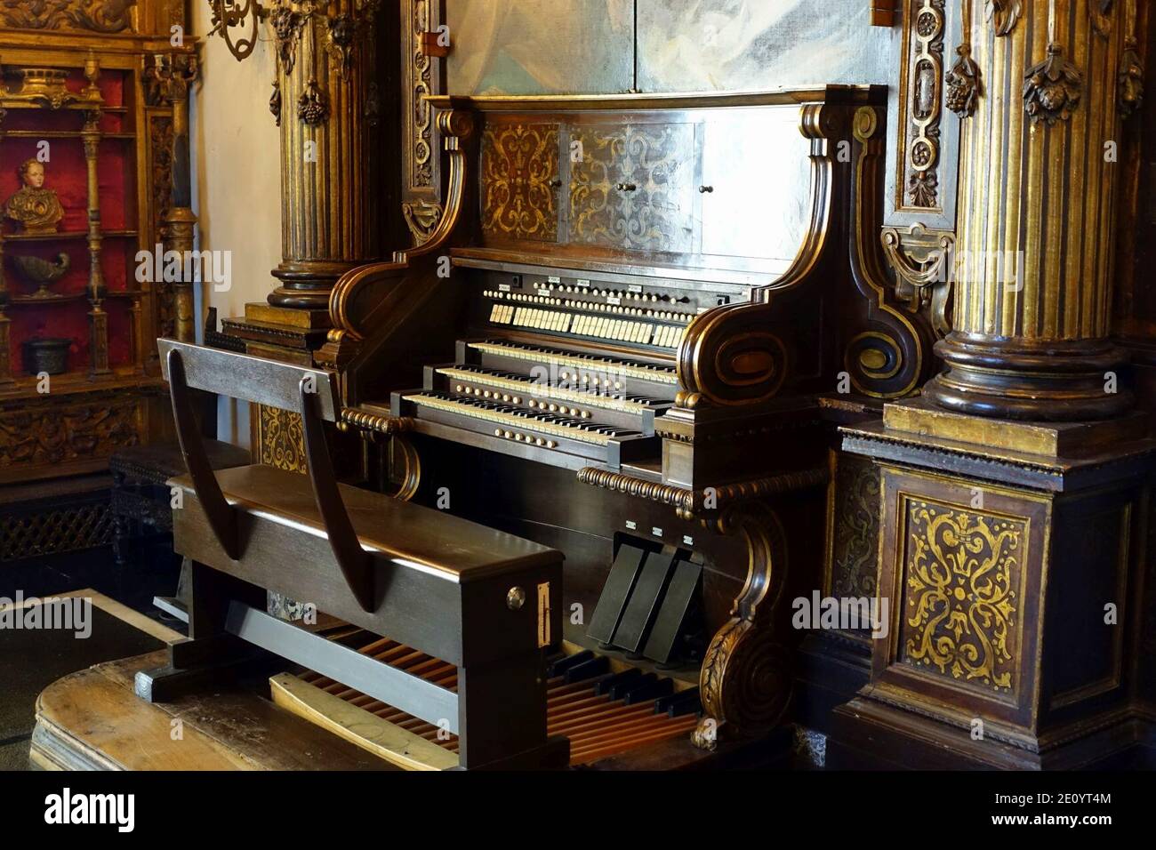 Living Room organ Stock Photo - Alamy