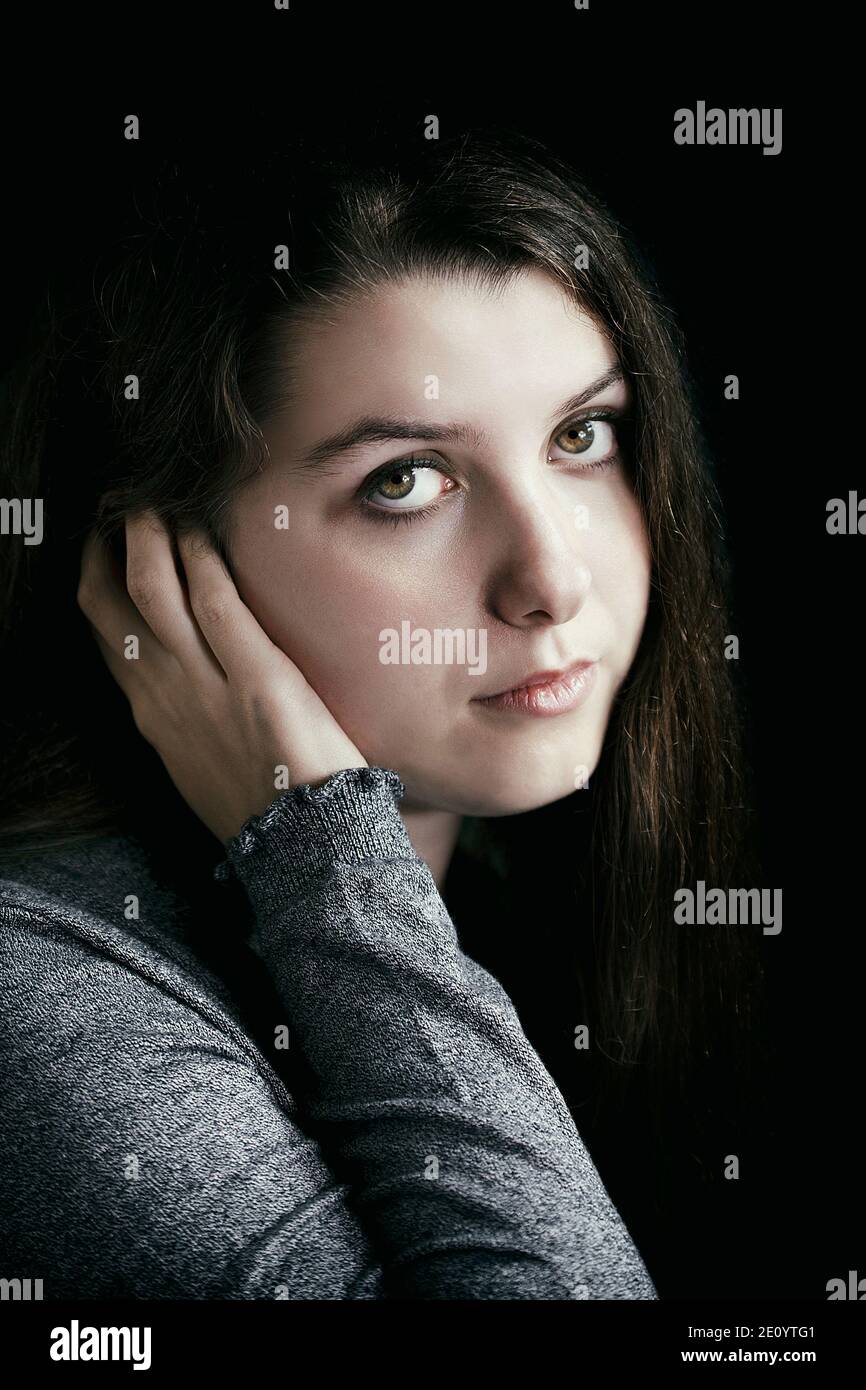 beauty young woman, spain Stock Photo - Alamy