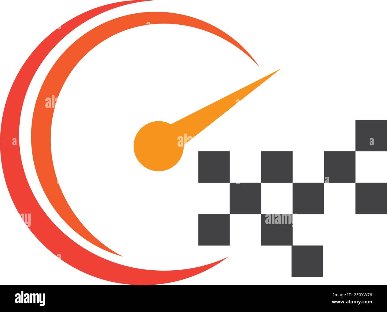 Faster Logo Template vector icon illustration design Stock Vector Image ...