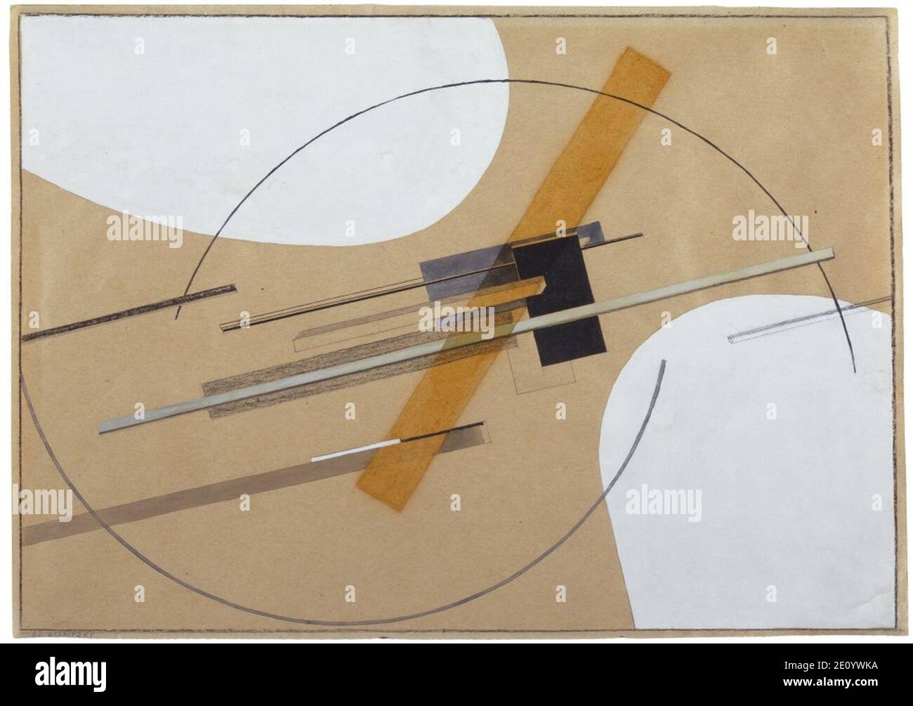 Proun (Study for Proun S.K.) by El Lissitzky Stock Photo - Alamy