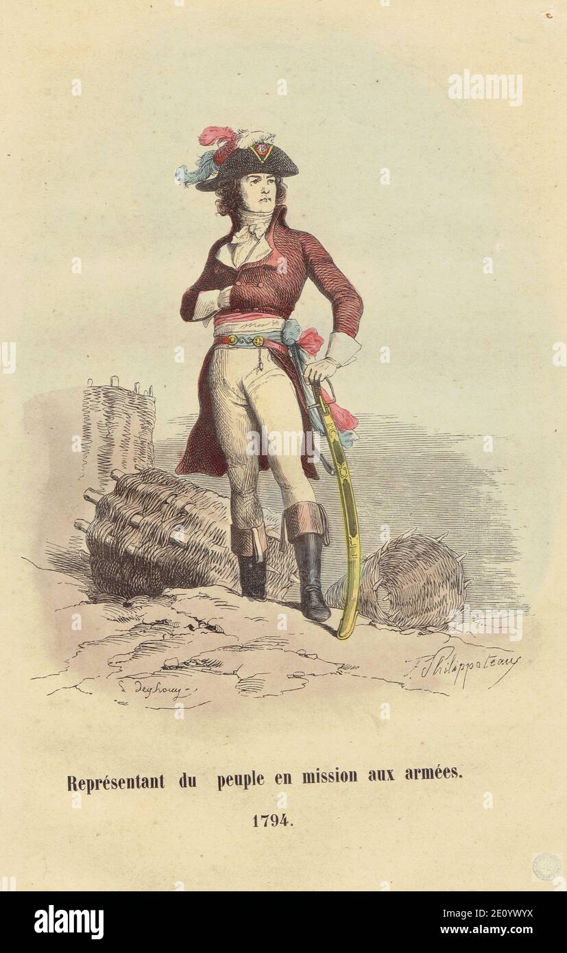 représentant du peuple en mission aux armées Stock Photo - Alamy