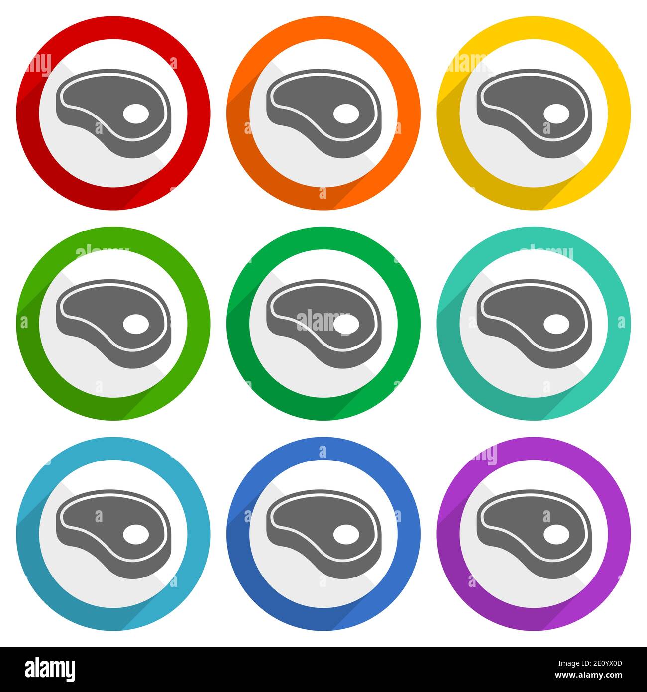 Butcher mobile shop Stock Vector Images - Alamy