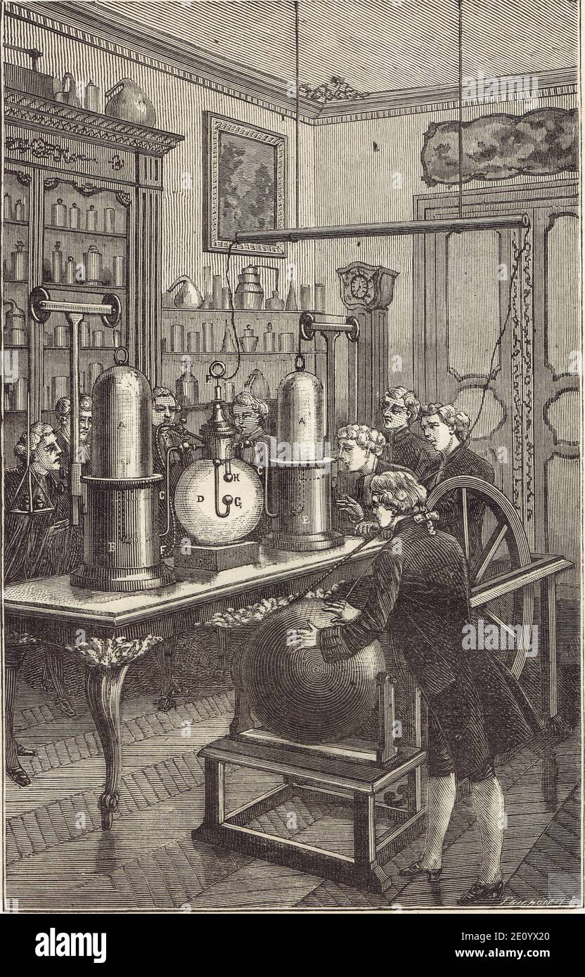 French savants hi-res stock photography and images - Alamy