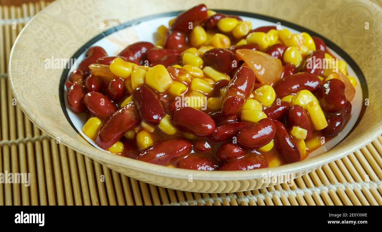 Corn Chaff Adalu, corn and beans porridge enjoyed throughout West ...