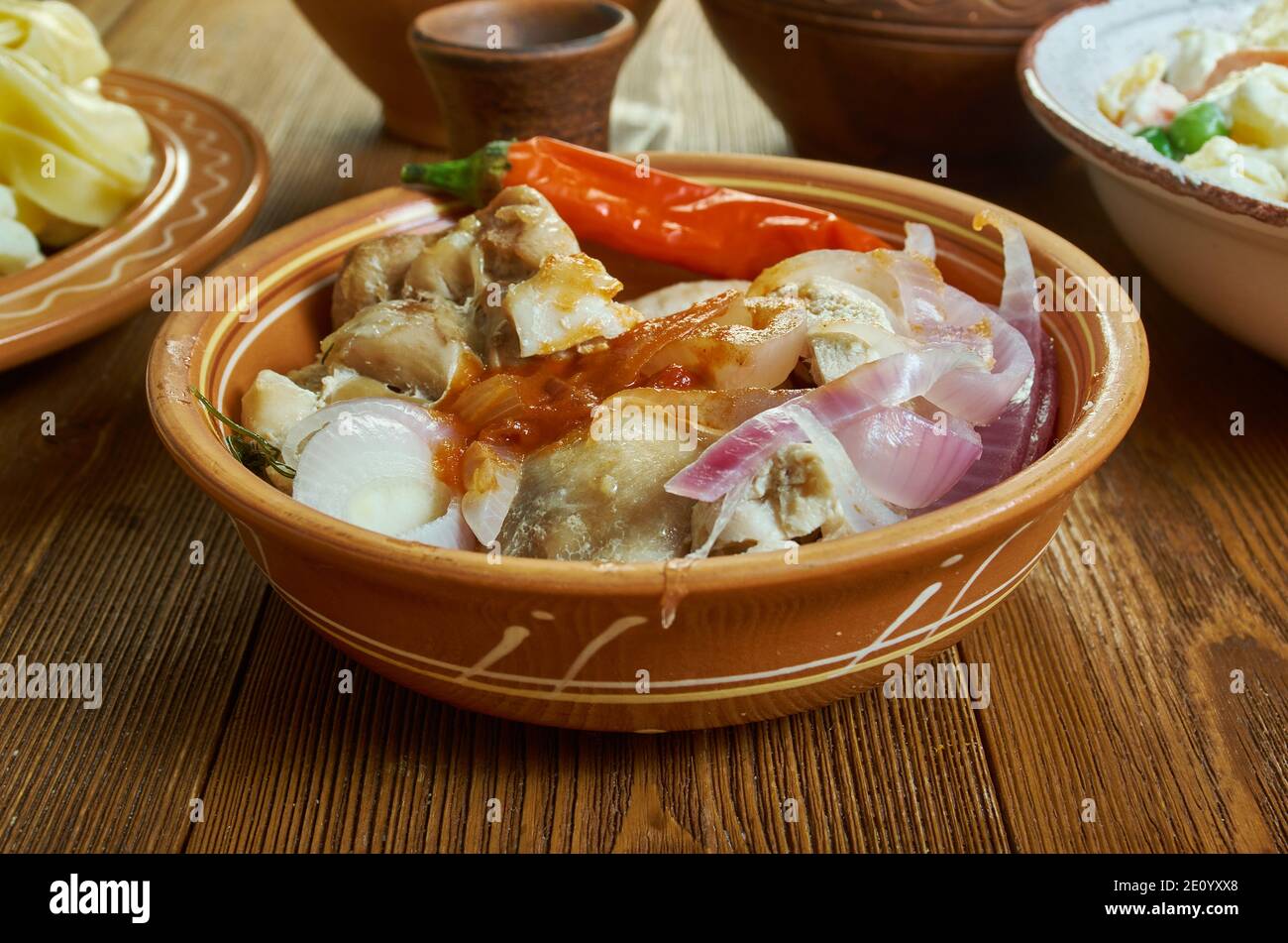 Talunan - Filipino chicken soup or stew characterized by its sour ...