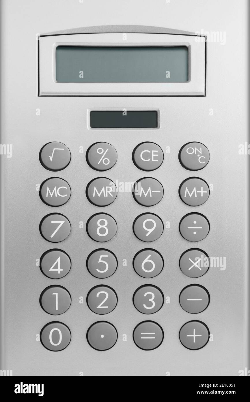 Tabletop calculator hi-res stock photography and images - Alamy