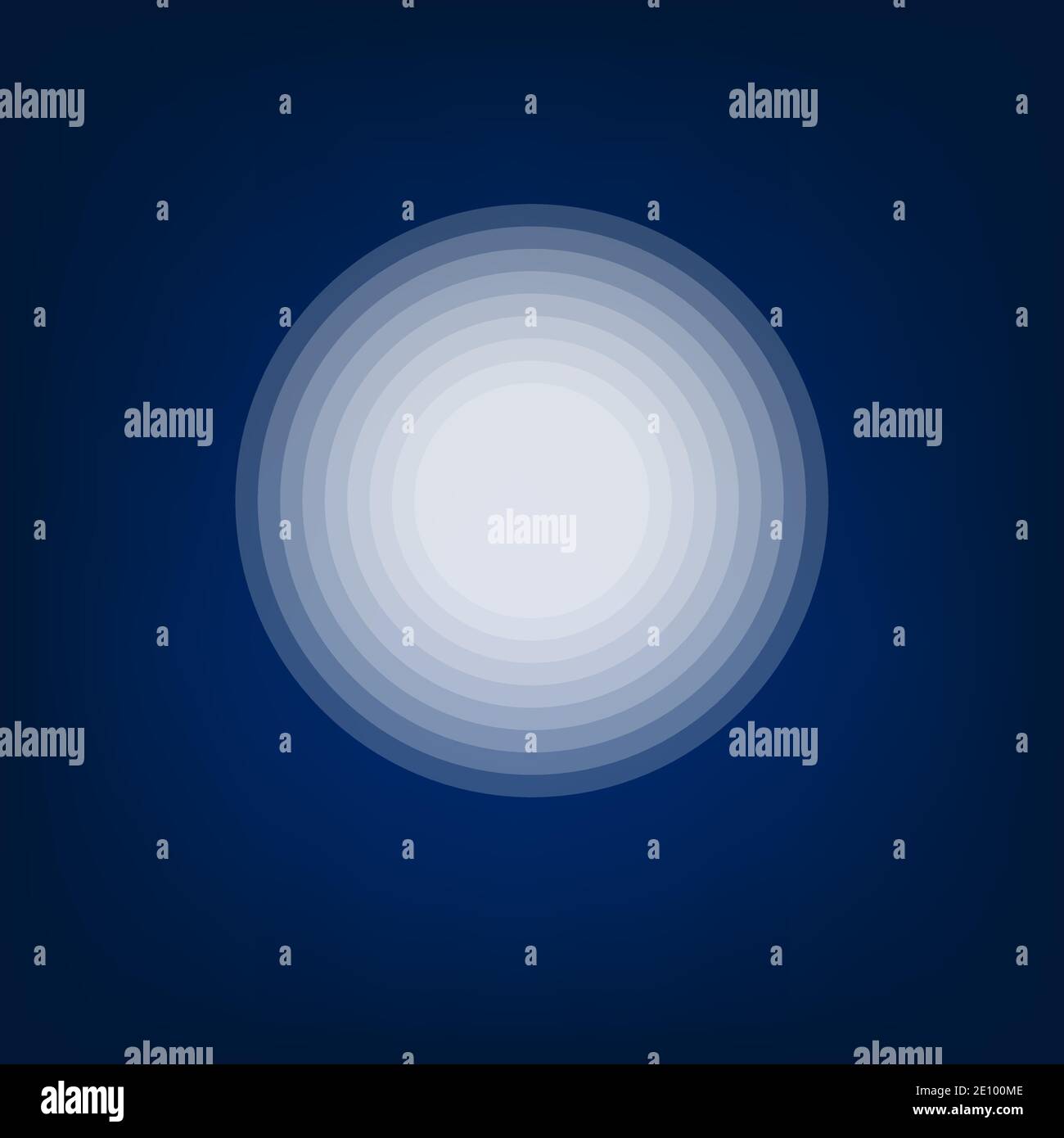 Moon flat vector illustration eps.10 Stock Vector Image & Art - Alamy