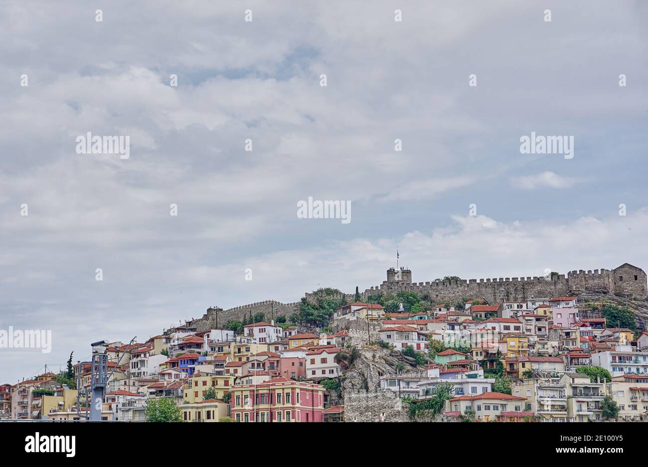 Panoramic view kavala castle hi-res stock photography and images - Alamy
