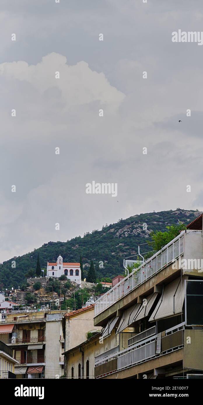 Greece kavala medieval aqueduct hi-res stock photography and images - Alamy