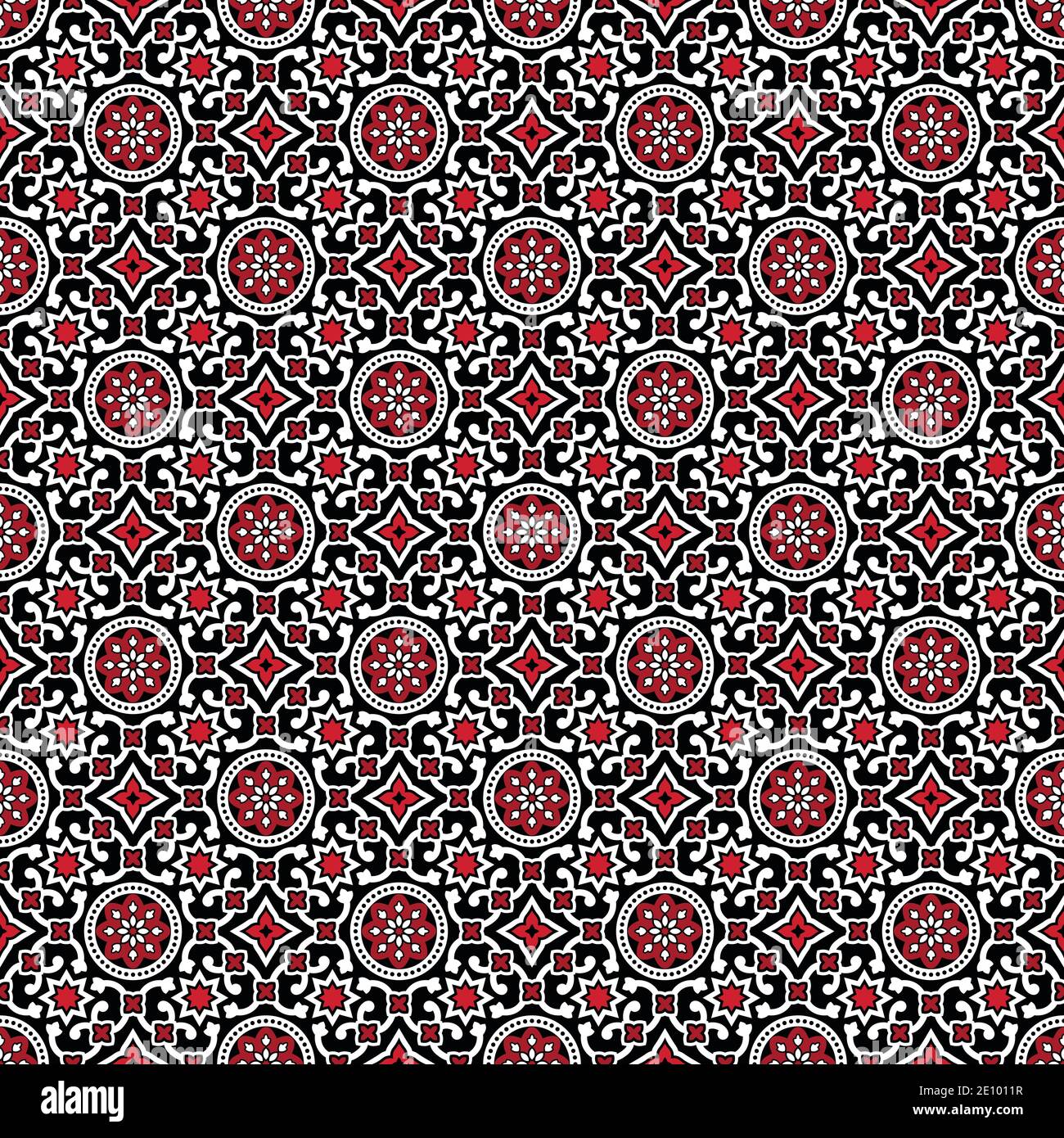 Sindhi Ajrak Pattern, Vector Illustration Stock Vector Image & Art - Alamy