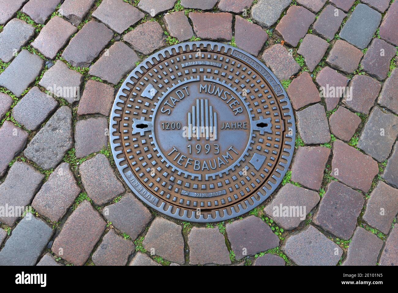 Manhole cover germany hi-res stock photography and images - Alamy