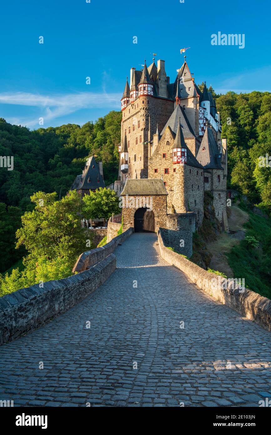 Eltz Castle, Wierschem, Rhineland-Palatinate, Germany, Europe Stock ...