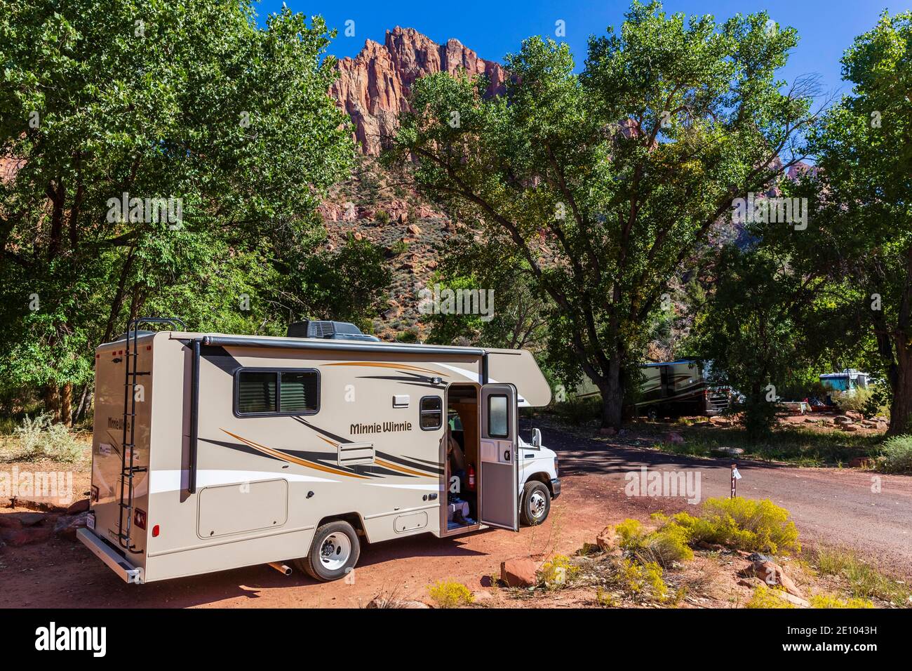 Watchman campground springdale utah hi-res stock photography and images ...