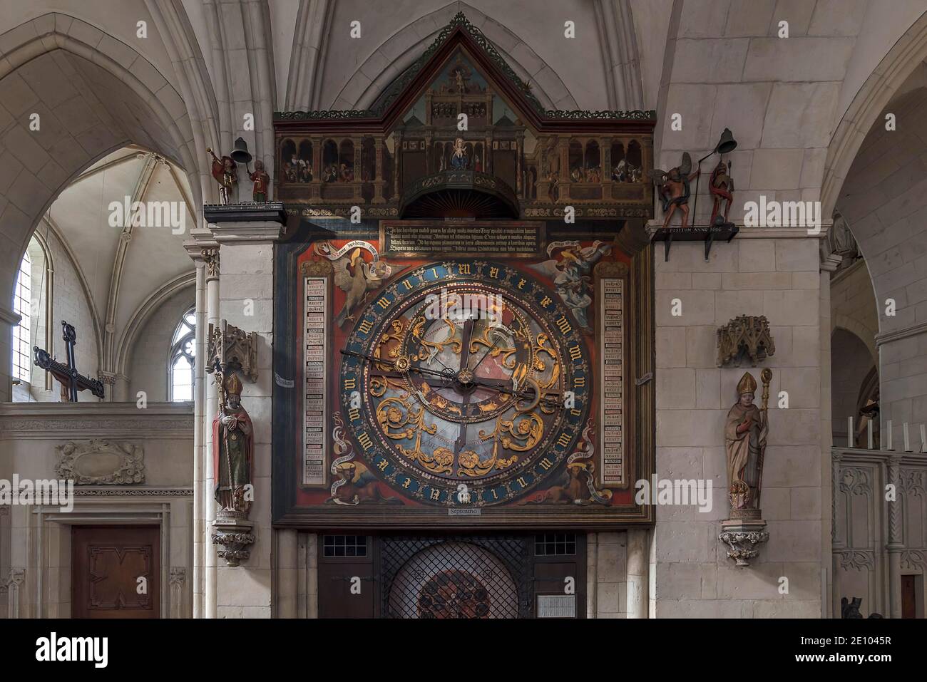 Astronomical clock from the years 1540-1542, St. Paul's Cathedral ...