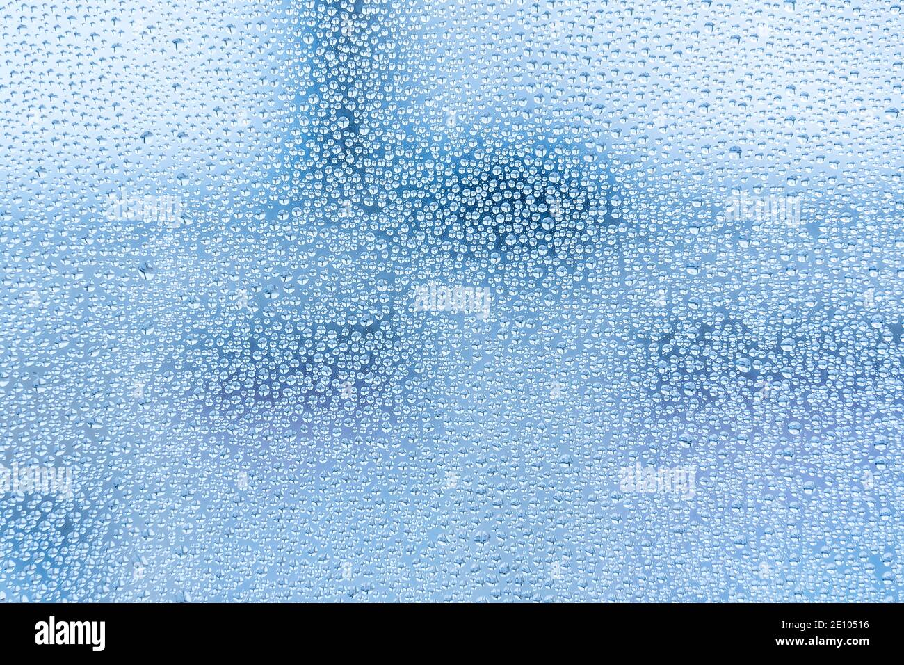 Clear Blue Glass Texture