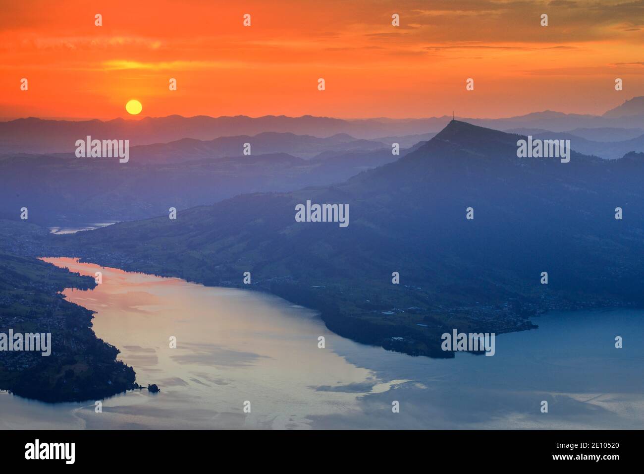 Switzerland rigi lake lucerne hi-res stock photography and images - Alamy