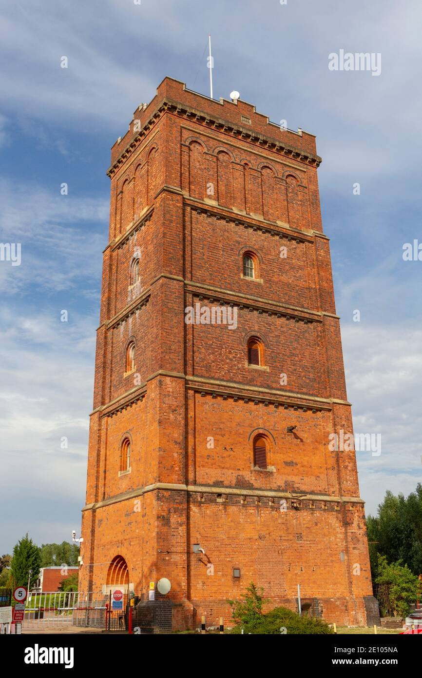 Winshill Water Tower (Waterloo Tower) 1907, Burton upon Trent, (Burton ...