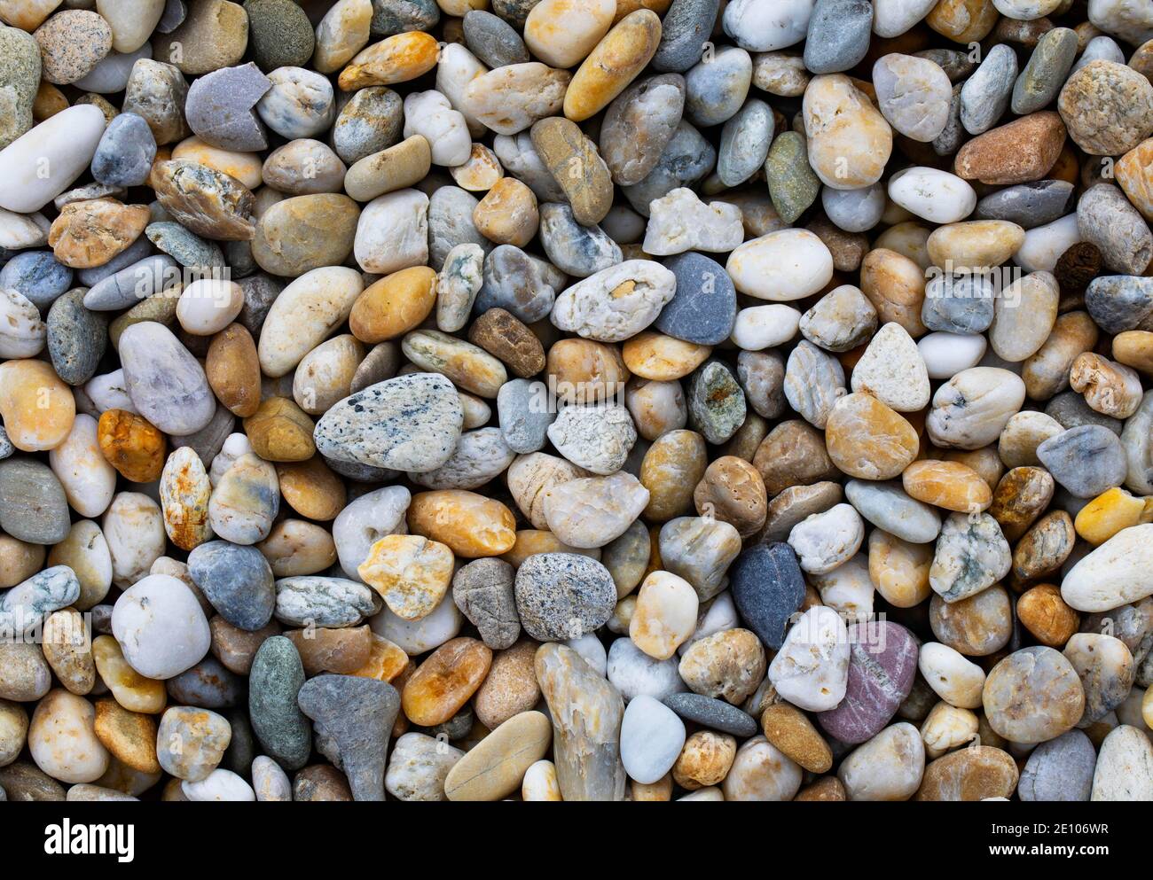 Colourful pebbles, structure, spa, Piestany, Slovakia, Europe Stock ...