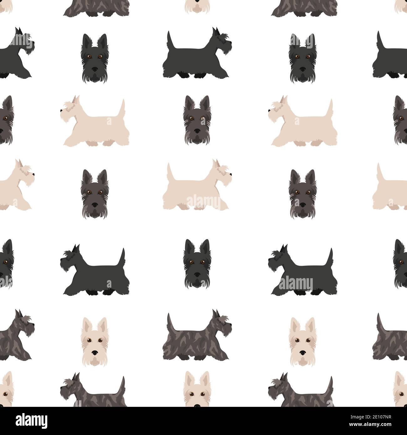 Scottie Vector Vectors High Resolution Stock Photography and Images - Alamy