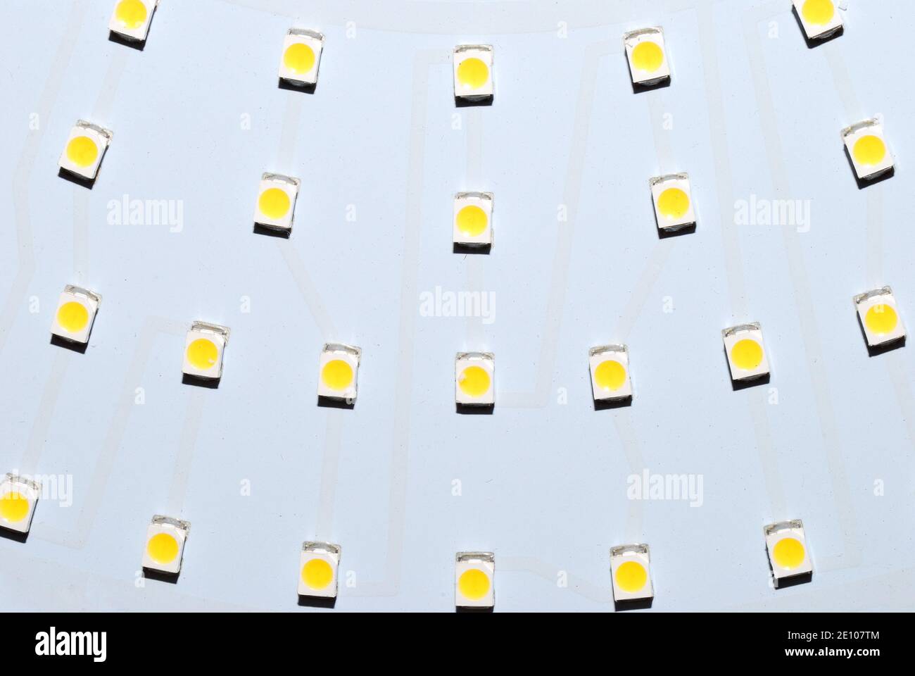 many led by a lamp Stock Photo - Alamy