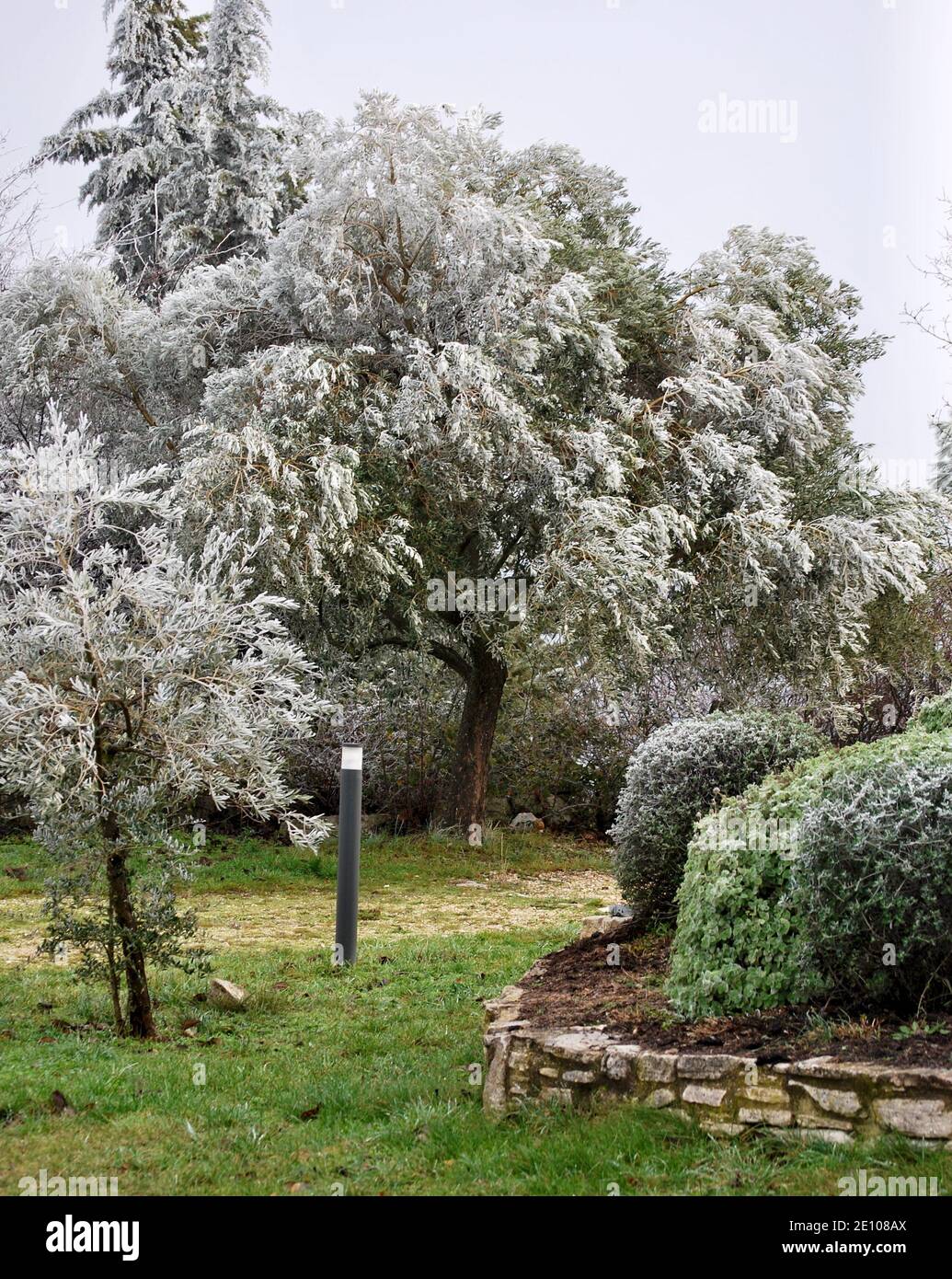 Winter in Provence Stock Photo - Alamy