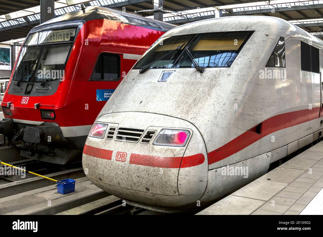 FRANKFURT, GERMANY : Inside the Frankfurt central station in Frankfurt ...