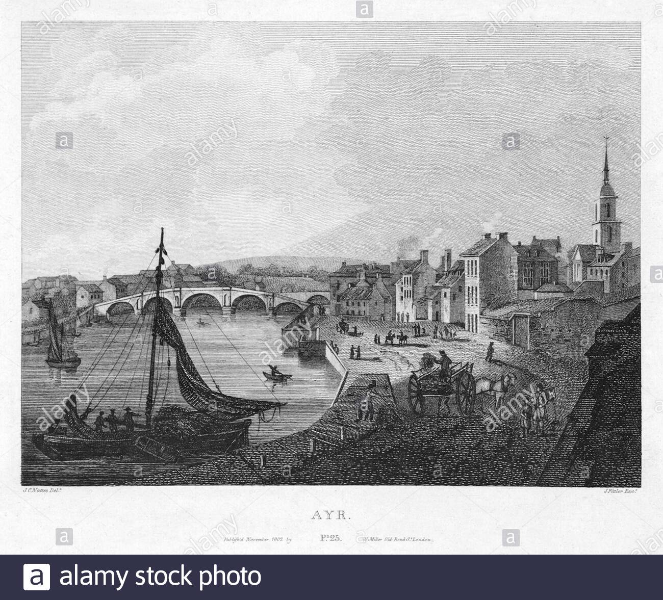 View from bridge Cut Out Stock Images & Pictures - Alamy