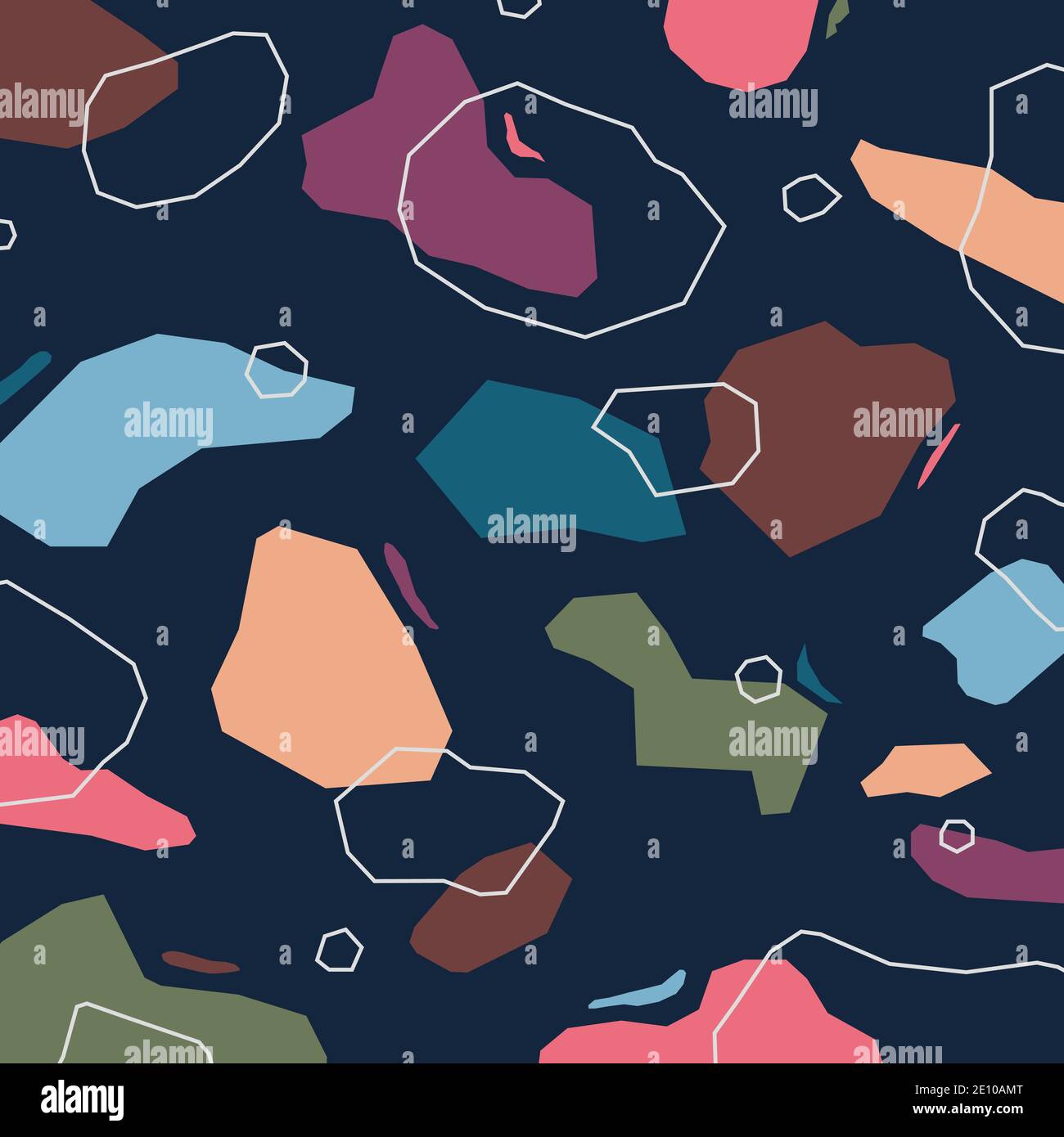 Abstract sharp line pattern of free shape element geometric decoration ...