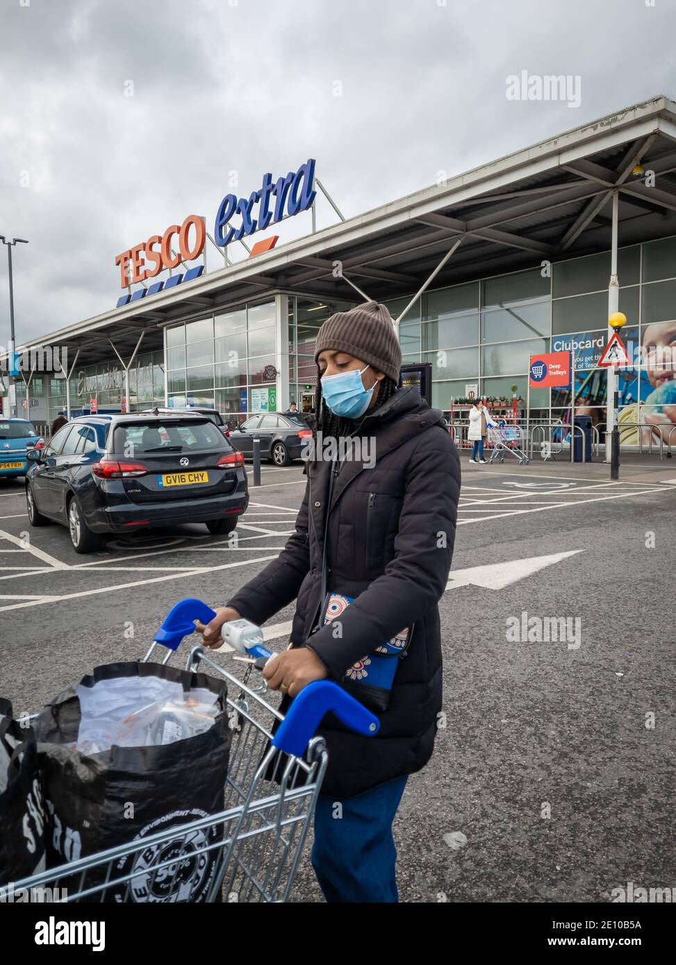 A branch of Tesco Extra, the out of town superstore of Britain's ...