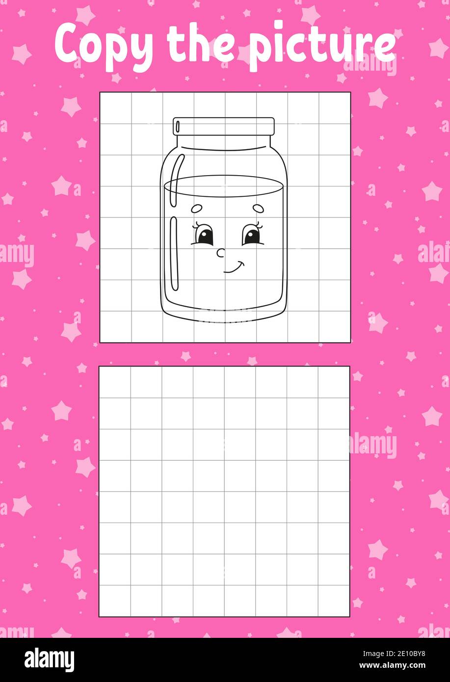 Copy the picture. Coloring book pages for kids. Education developing ...