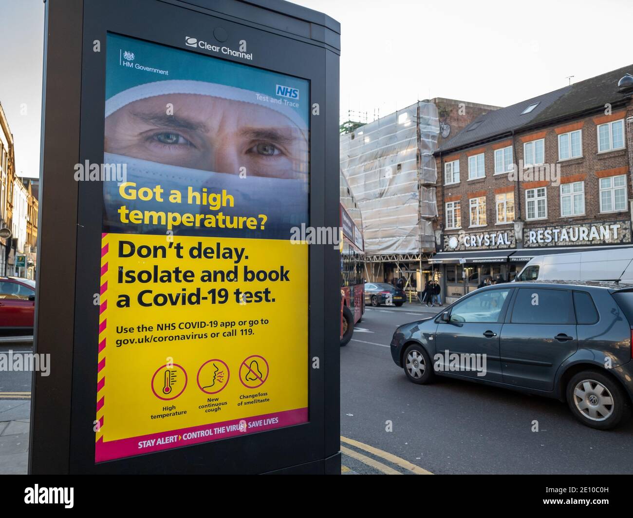 Government coronavirus healthcare information advertisement reminding ...