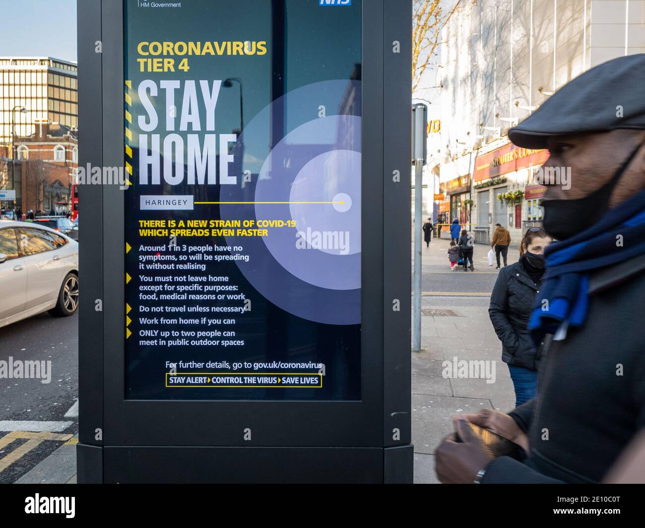 Government coronavirus healthcare information advertisement reminding ...