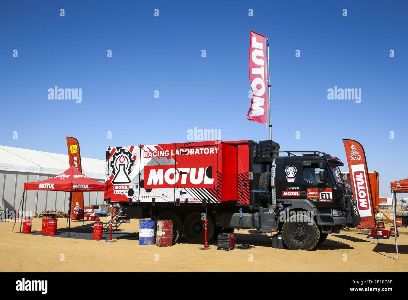 Motul Racing Laboratory during the 1st stage of the Dakar 2021 between ...