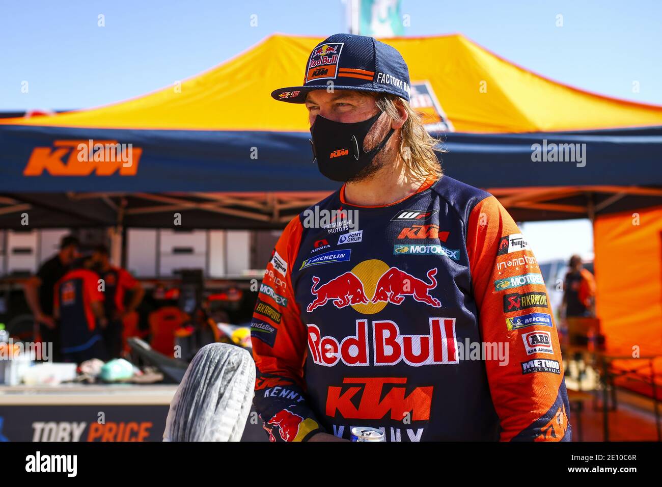 Price Toby (aus), KTM, Red Bull KTM Factory Team, Moto, Bike, portrait during the 1st stage of ...