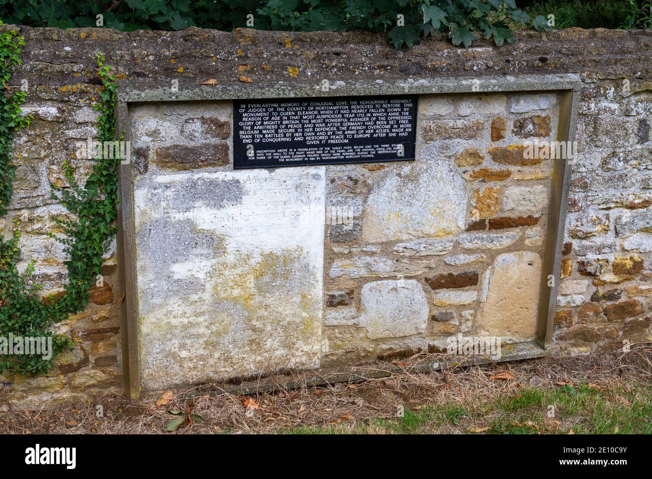 Original inscribed tablets (and translation) commemorating the Queen ...