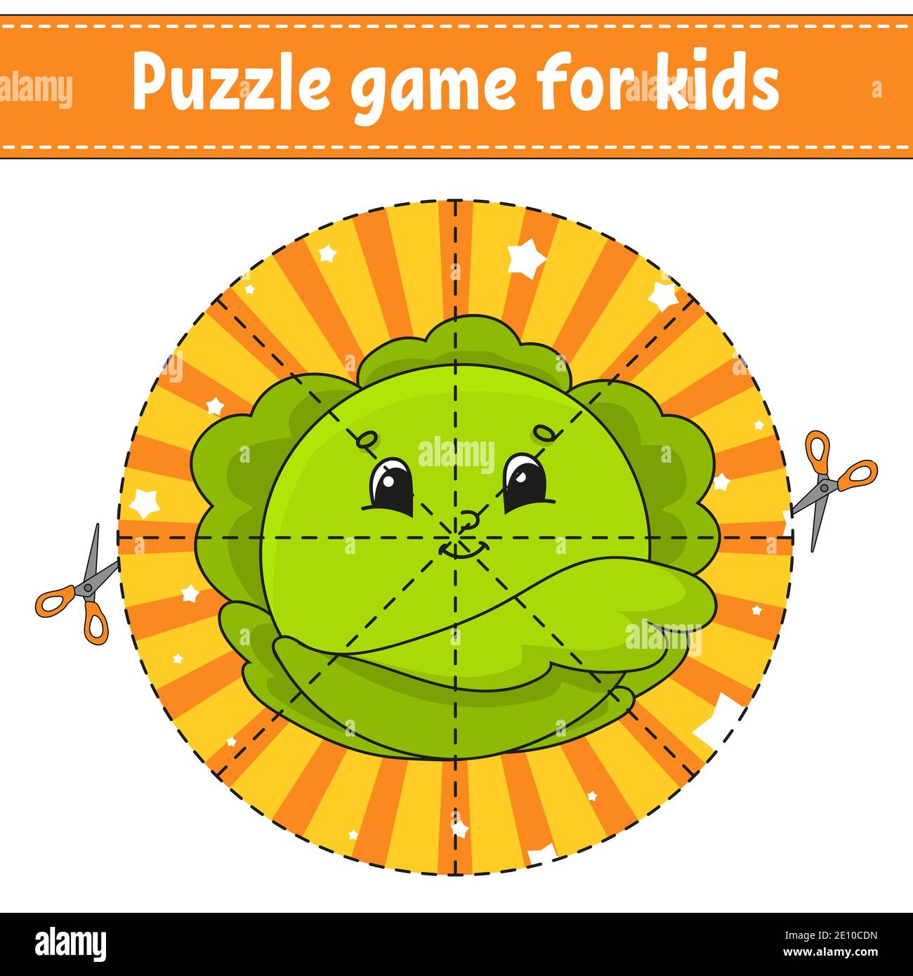 Puzzle game for kids. Education developing worksheet. Learning game for ...