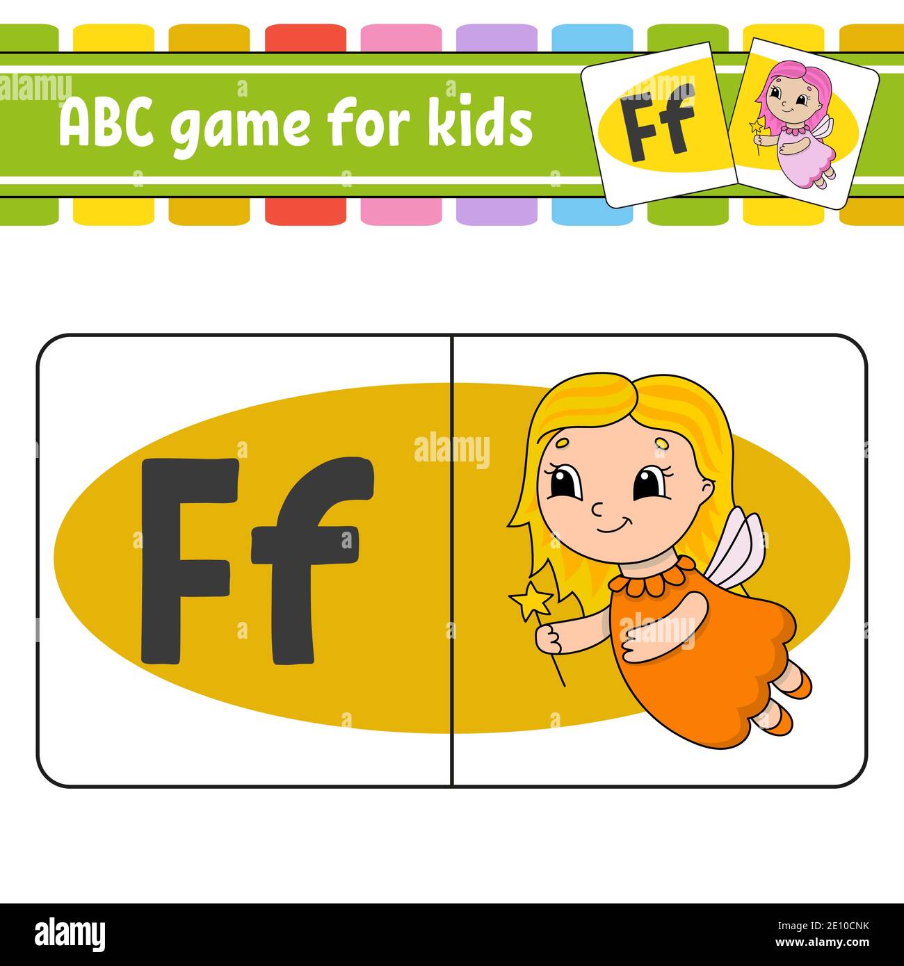 ABC flash cards. Alphabet for kids. Learning letters. Education ...