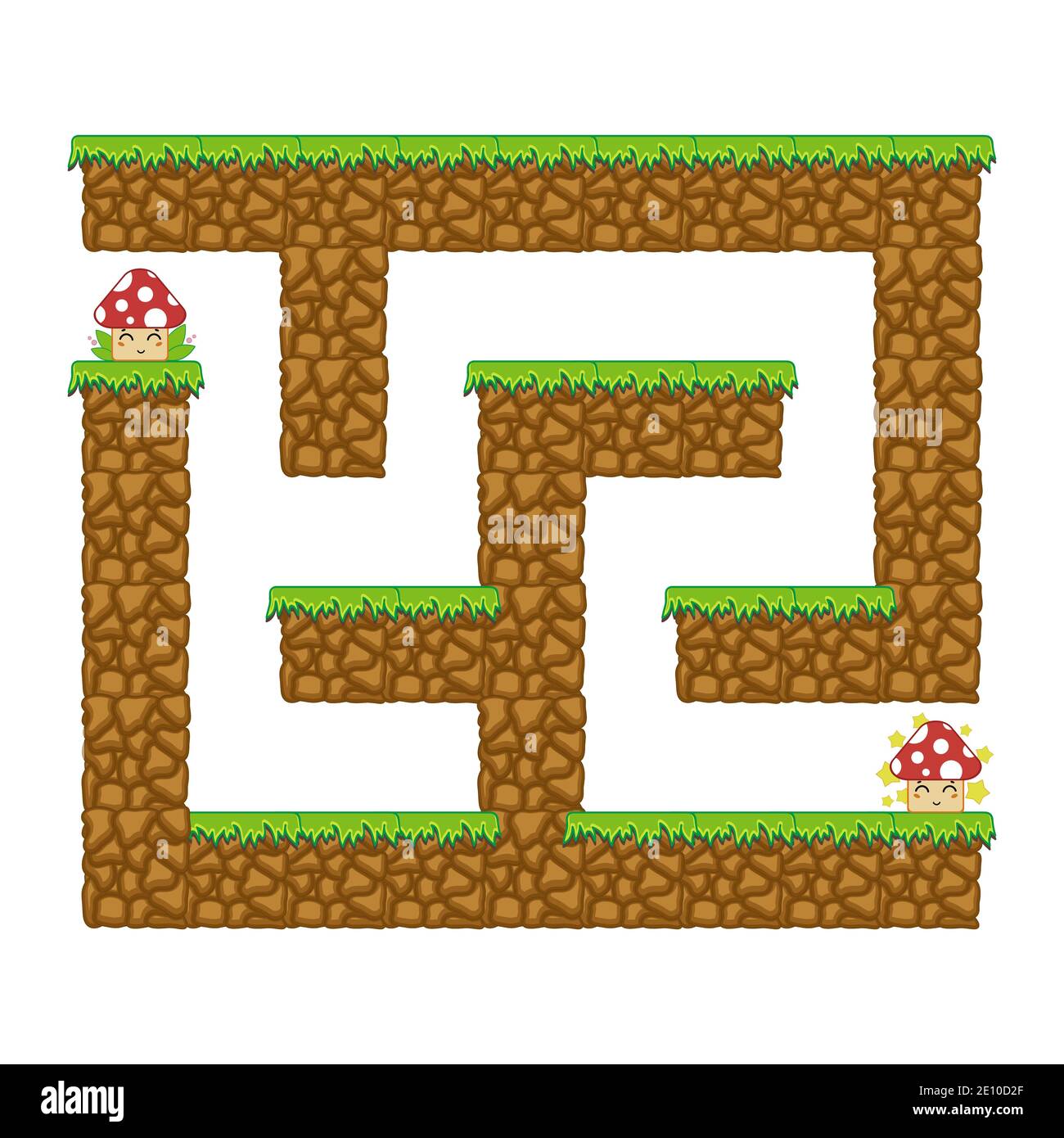 Dungeon maze Stock Vector Images - Alamy