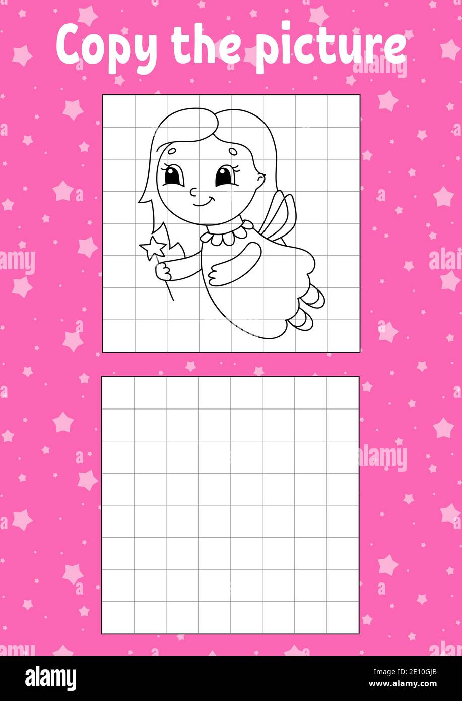 Copy the picture. Coloring book pages for kids. Education developing ...